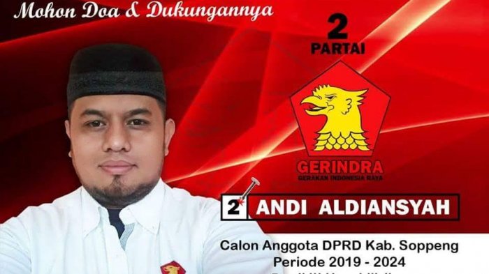 Andi Aldiansyah, dari Sekuriti Menuju Kursi DPRD Soppeng - Tribun-timur.com