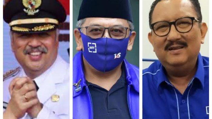 Azizah Irma Dampingi Ullah Jemput Herman Khaeron, Aco Bareng Andi Irwan ...