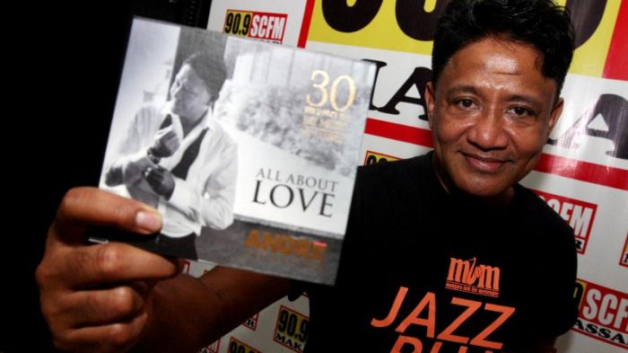FOTO: Andre Hehanusa Kenalkan Album baru di Makassar - Tribun-timur.com