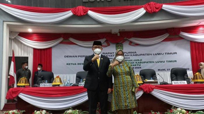 Aripin Resmi Jabat Ketua DPRD Luwu Timur - Tribun-timur.com