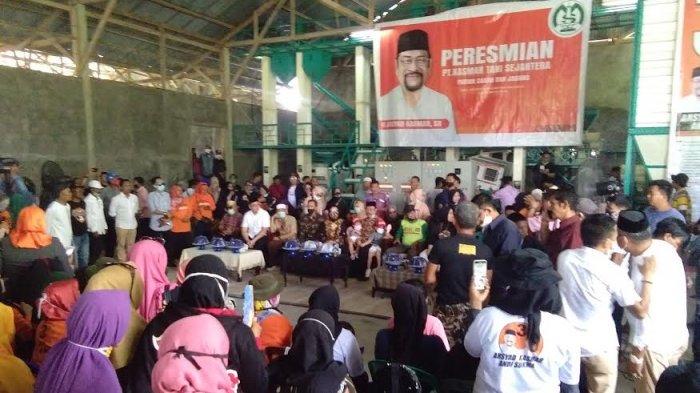 Arsyad Kasmar Resmikan Pabrik Gabah dan Jagung, Arjuna Sebut Suaib ...