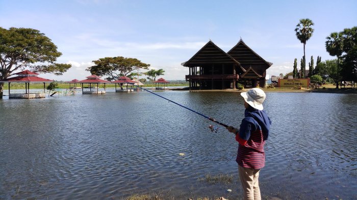 Ada Lomba Pancing di Danau Balang Tonjong 26 Agustus - Tribun-timur.com
