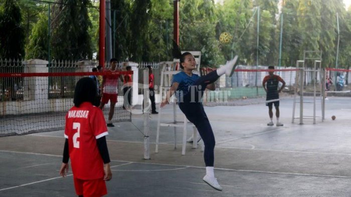 Turnamen Sepak Takraw di Lapangan Bontoloe Baru - Tribun-timur.com