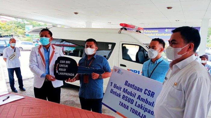 BRI Cabang Rantepao Serahkan Bantuan Ambulance ke RSUD Lakipadada ...