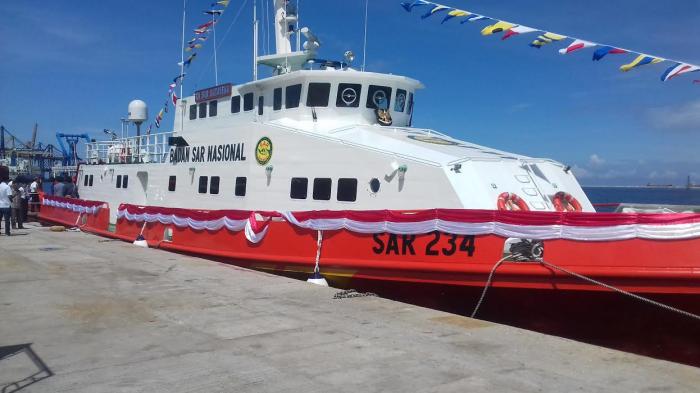 Antasena 234, Kapal Basarnas Pertama Miliki Alat Canggih ROV - Tribun ...