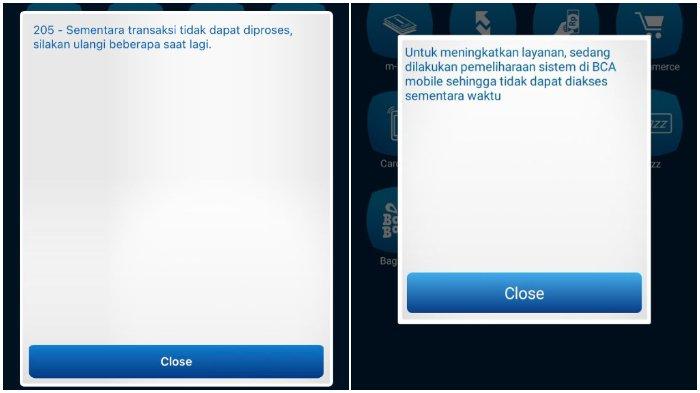 Mobile Banking BCA Error dan Muncul Kode 205 dan 202 Saat Mau Transfer ...
