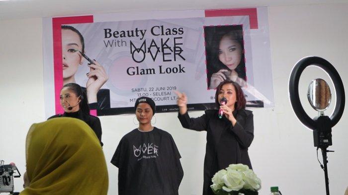 VIDEO:Intip Yuk Tutorial Makeup Glam Look By Make Over - Tribun-timur.com