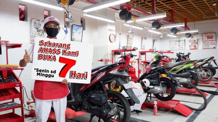 Bengkel AHASS Buka Tiap Hari, Servis Motor Kini Bisa di Hari Minggu ...