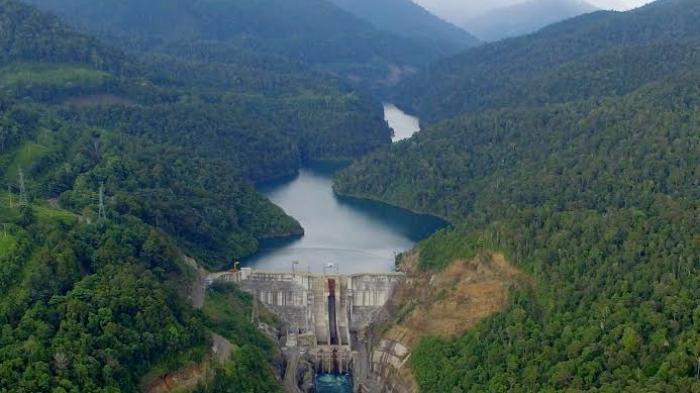 FOTO DRONE: Indahnya Pemandangan PLTA Balambano Luwu Timur - Tribun ...