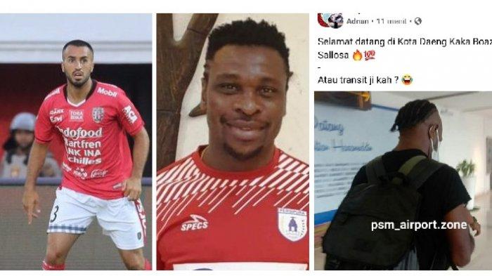 Bursa Pemain- Boaz Solossa Tiba di Makassar, Brwa Nouri Niat Pulang ...