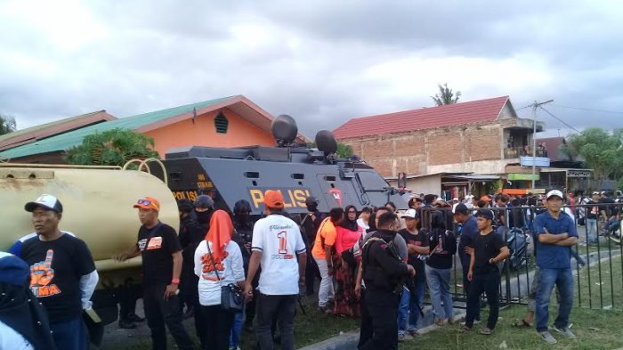 VIDEO: Begini Pengamanan Kampanye Akbar FATMA di Sidrap - Tribun-timur.com