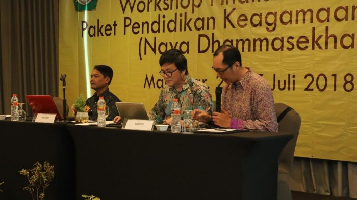 Makassar Jadi Tuan Rumah Workshop Finalisasi Modul Paket Pendidikan Keagamaan Buddha - Tribun ...