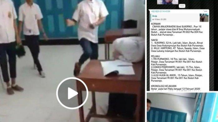 7 Fakta di Balik Video Viral Siswi Dipukuli 3 Siswa SMP, Pelaku Tersenyum, Ternyata ini Motifnya ...