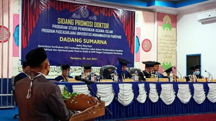 Hadiri Promosi Doktor Dadang Sumarna, Muslimin Bando Dukung ASN ...