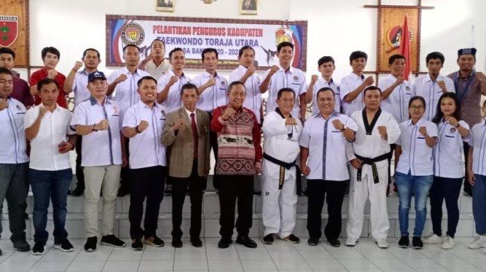 Pengkab Taekwondo Toraja Utara Terbentuk, Bupati Kalatiku Janji ...