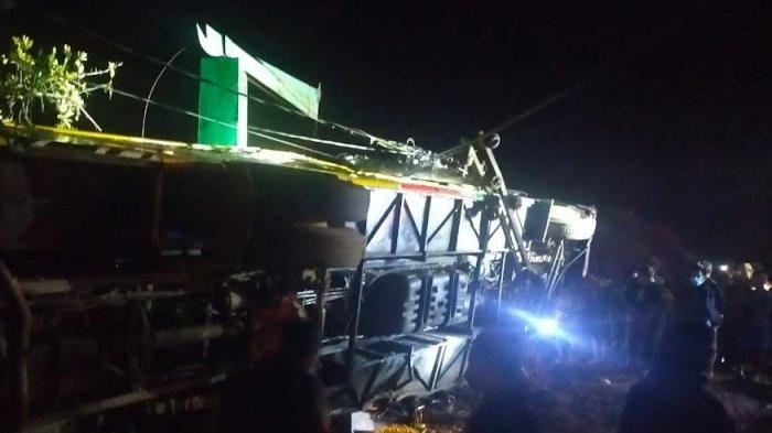 Kronologi Bus Mega Mas Terbalik di Wasuponda Luwu Timur, Satu Penumpang ...