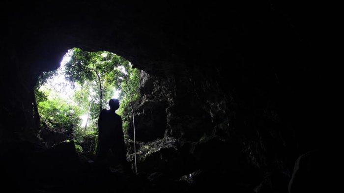 Foto-foto Cantiknya Cahaya Lampu di Goa Mampu Bone - Tribun-timur.com