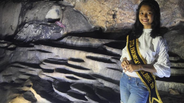 Foto-foto Cantiknya Cahaya Lampu di Goa Mampu Bone - Tribun-timur.com