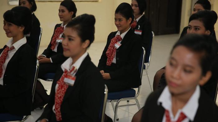 Beningnya Calon Pramugari Garuda Ini - Tribun-timur.com