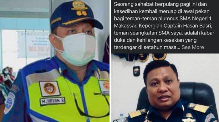 Kabar Duka, Pejabat Otoritas Pelabuhan Makassar Captain Hasan Basri ...