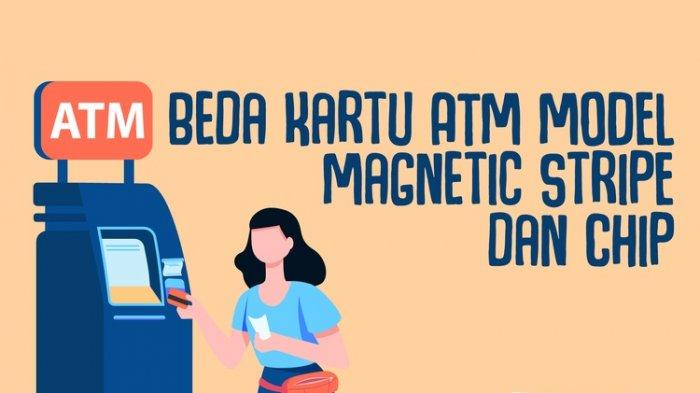 CATAT! Kartu ATM Lama Segera Diblokir, Ini Cara Bedakan Kartu ATM Magnetic Stripe dengan Chip ...