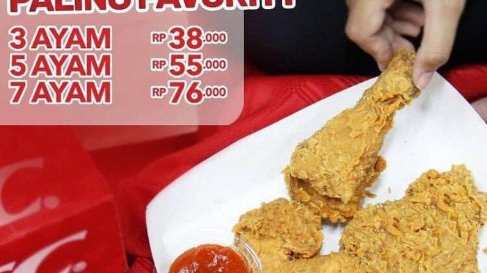 CFC Hadirkan Paket Paling Favorit, 3 Potong Ayam Hanya Rp 38 Ribu ...
