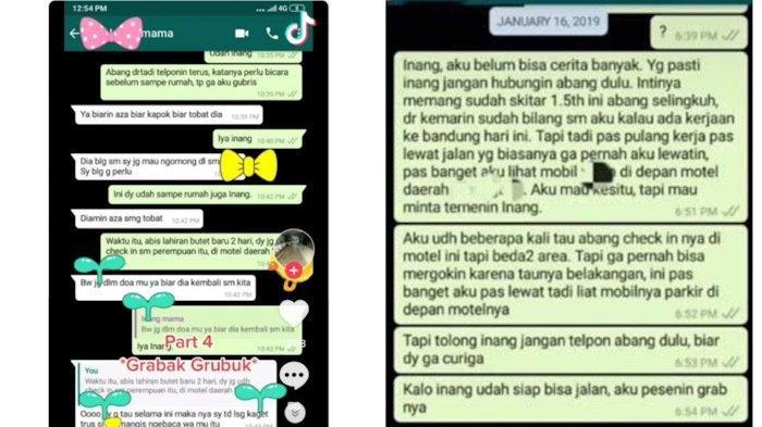 Isi Pesan WhatsApp (WA) Menantu ke Ibu Mertua Adukan Suami Selingkuh dengan Wanita Lain, Ending ...