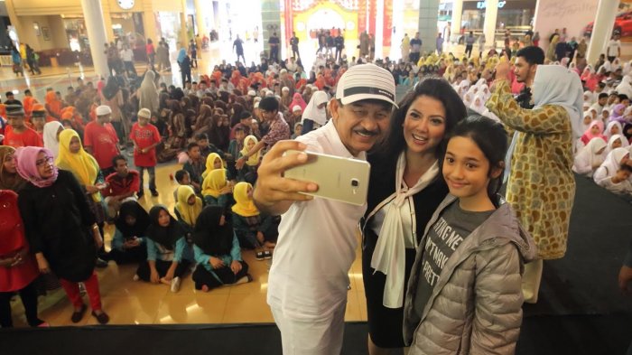 FOTO: Ada Cok Simbara dan Aisha Naura Datau di TSM - Tribun-timur.com