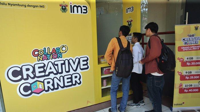 Foto-foto Creative Corner IM3, Ruang Kreativitas Baru Bagi Mahasiswa ...