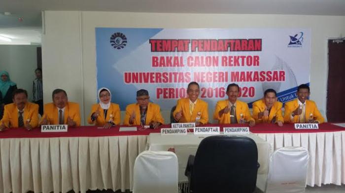 Hari Pertama, 3 Balon Rektor UNM Mendaftar - Tribun-timur.com