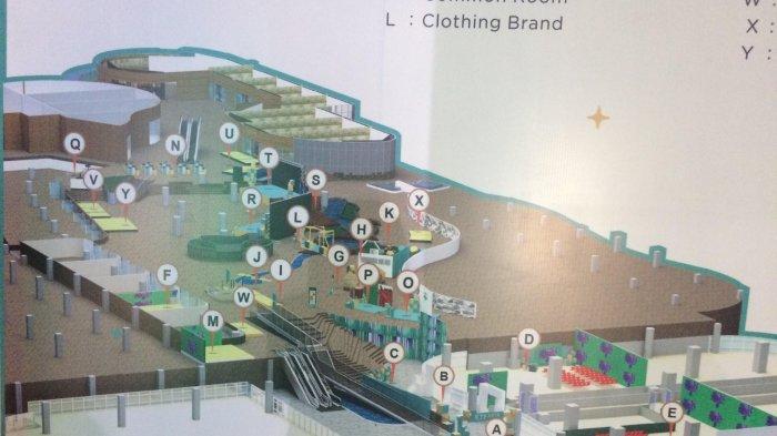 Ini Denah Lokasi KYF 2018 di Nipah Mall Makassar - Tribun-timur.com