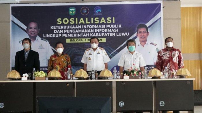 Dinas Kominfo SP Luwu Sosialisasi Keterbukaan Informasi Publik dan Pengamanan - Tribun-timur.com