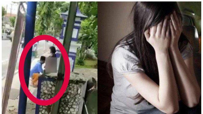 Video 1 Menit Pria Berpeci Buka Baju Cewek yang Justeru Tertawa Girang Viral, Siang Bolong Pula ...