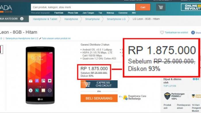 Jangan Sampai Tertipu, Ada Diskon Palsu di Hari Belanja Online Nasional ...