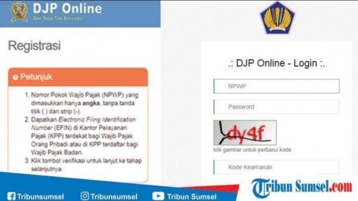 TRIBUNWIKI - DJP Online Bakal Segera Digunakan, Yuk Mengenal dan ...