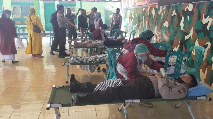 Donor Darah Kodim Jeneponto Sambut HUT TNI ke-75 - Tribun-timur.com
