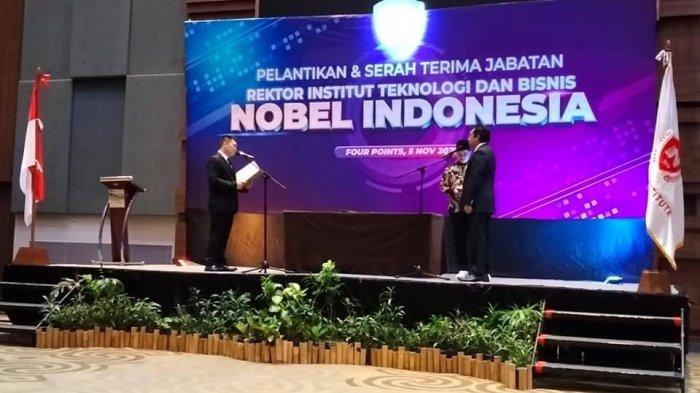 Dr Badaruddin Resmi Jadi Rektor ITB Nobel Indonesia - Tribun-timur.com