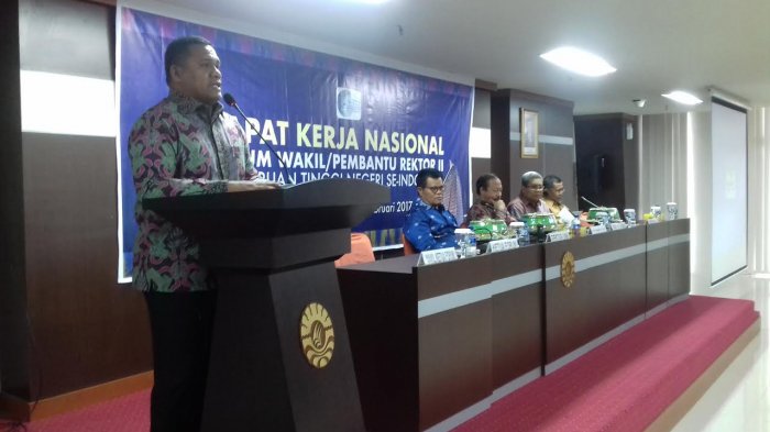 Ketua Forum Wakil Rektor II se Indonesia Anggap Permendikti No 20 Tahun ...