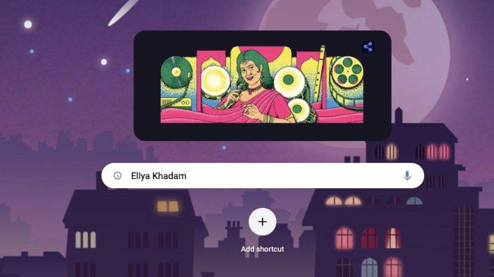 Ulang Tahun ke-93 Ellya Khadam Jadi Google Doodle, Siapa Dia? Nama ...