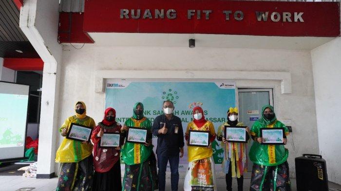 Pertamina Integrated Terminal Makassar Apresiasi Masyarakat melalui Bank Sampah Awards 2021 ...
