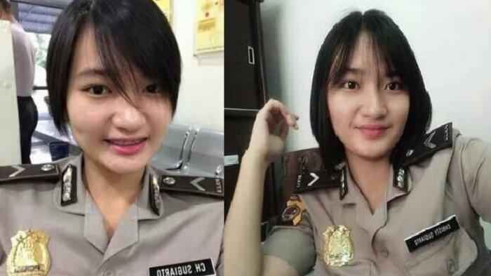 Fakta & Foto-foto Briptu Christy Dikaitkan Video Viral 1 Menit 56 Detik ...