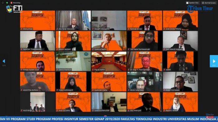 281 Peserta Ikuti Yudisium Program Profesi Insinyur FTI UMI Secara ...