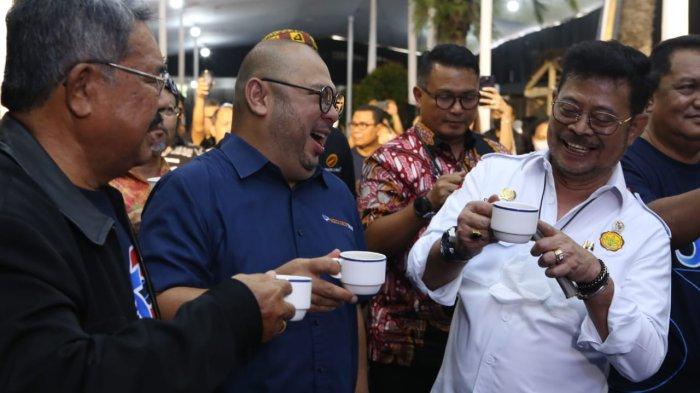 Isu Reshuffle, Syahrul Yasin Limpo Pilih Fokus Kerja Buka Festival Kopi - Tribun-timur.com