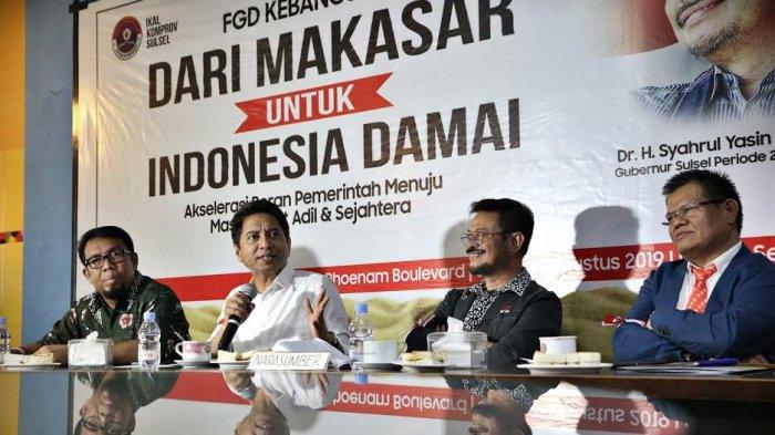 FOTO: FGD Kebangsaan 'Dari Makassar untuk Indonesia Damai' - Tribun ...