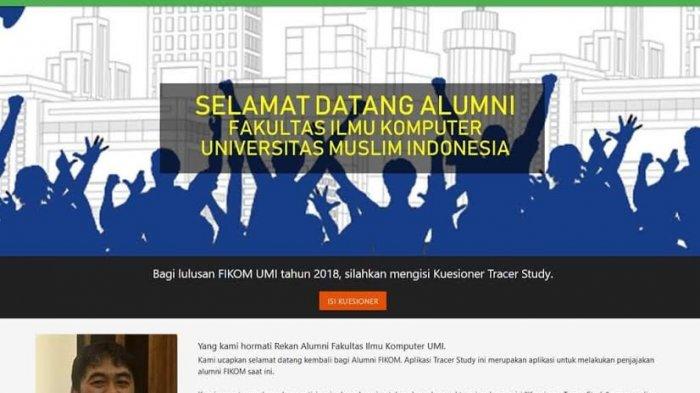 Fikom UMI Luncurkan Tracer Study dan Portal Layanan Alumni - Tribun ...