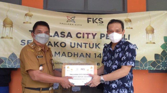 Tallasa City Bagikan 600 Paket Sembako - Tribun-timur.com