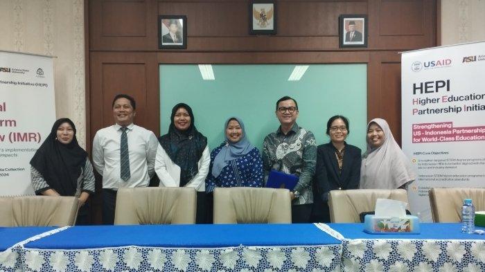 FST UINAM Terima Kunjungan USAID HEPI Arizona State University - Tribun-timur.com