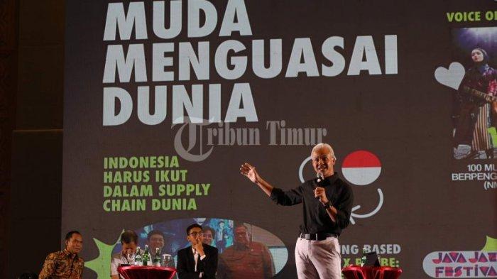 Diskusi Capres 2024 di Makassar, Ganjar Pranowo Sampaikan Visi Demokrasi dan Ekonomi - Tribun ...