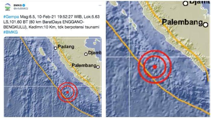BMKG: Gempa Bumi 6,5 SR di Bengkulu Tak Berpotensi Tsunami, Tips Selamatkan Diri - Tribun-timur.com