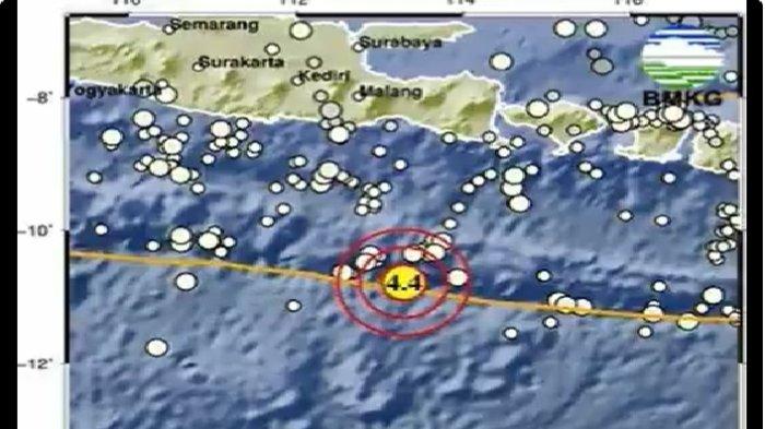 BMKG: Jember Jawa Timur Diguncang Gempa Bumi Magnitudo 4.4, Kedalaman 10 Kilometer - Tribun ...